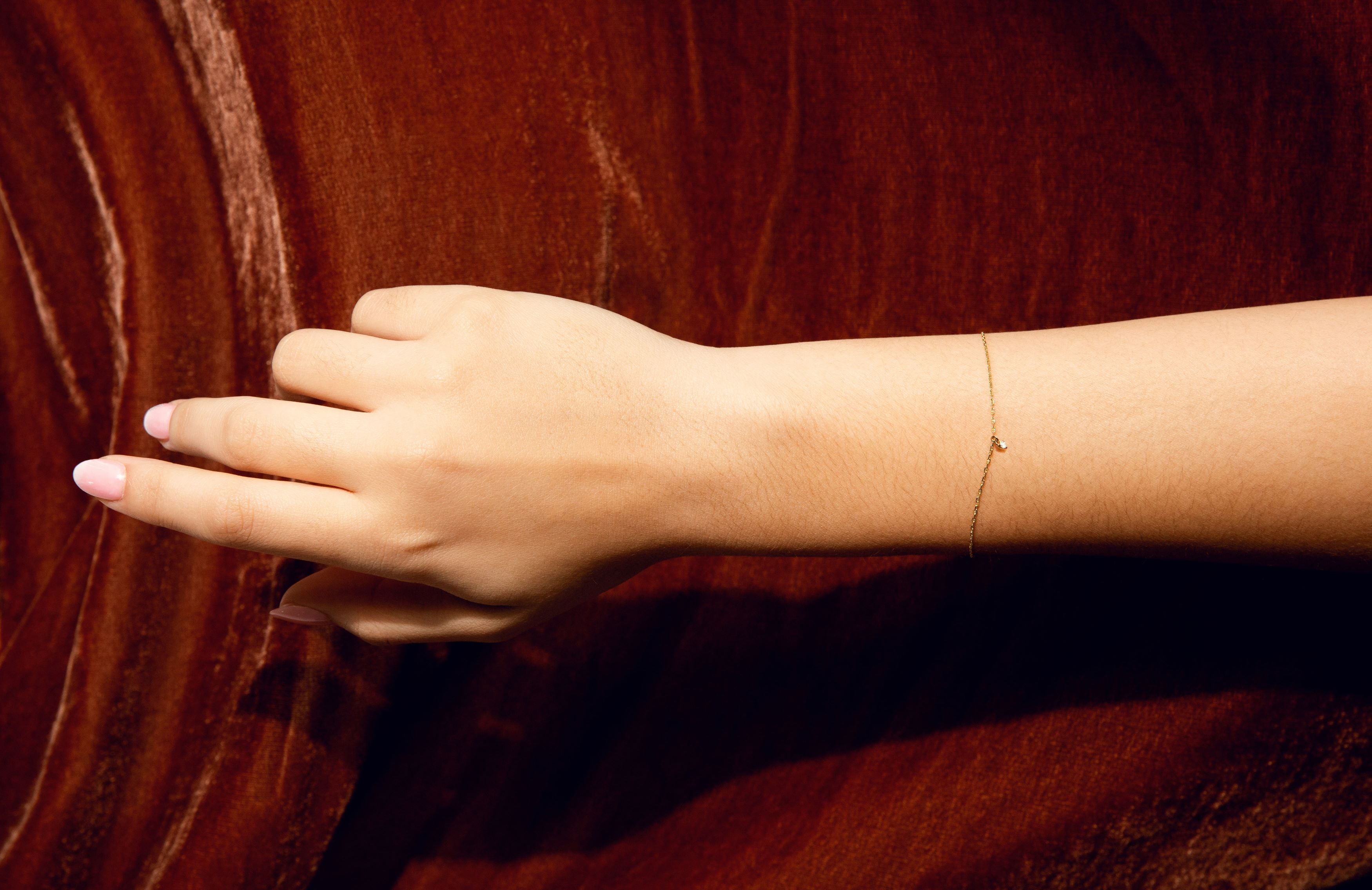 Loveweld's Popular Permanent Jewelry Charm - Margot Diamond