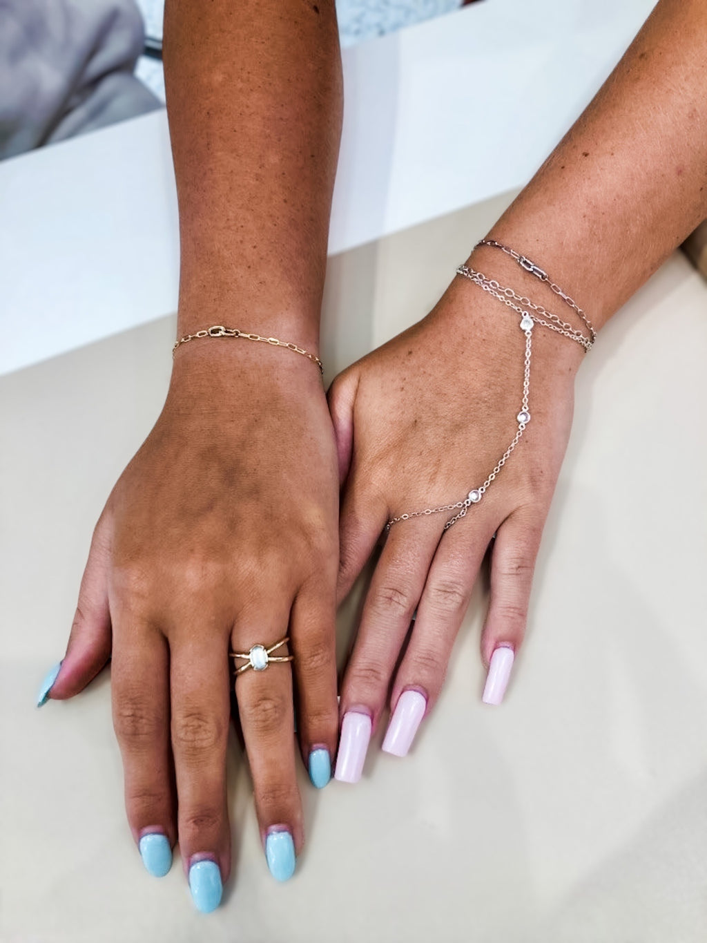 Loveweld 14k Gold Hand Chains - Tailor Made Jewelry